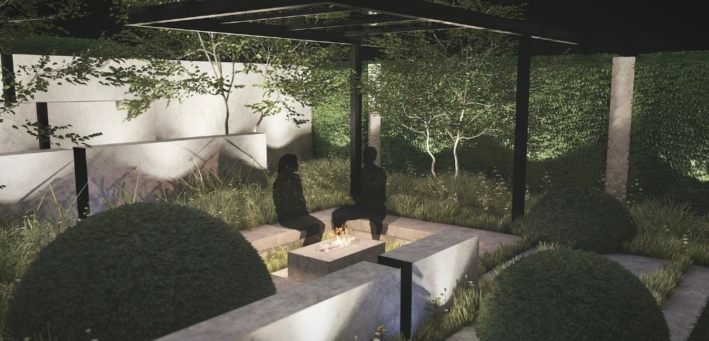 Bord Bia Bloom - Show Garden - Savills Sanctuary